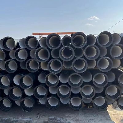 En598 Municipal Water Supply K9 Cement Lined Ductile Iron Pipe DN80 ...