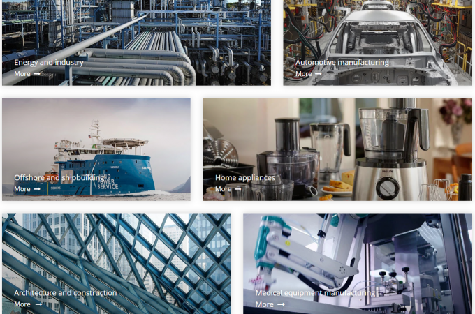 W21x111 DIN ASTM Stainless Steel H Beam 30mm High Bending Resistance